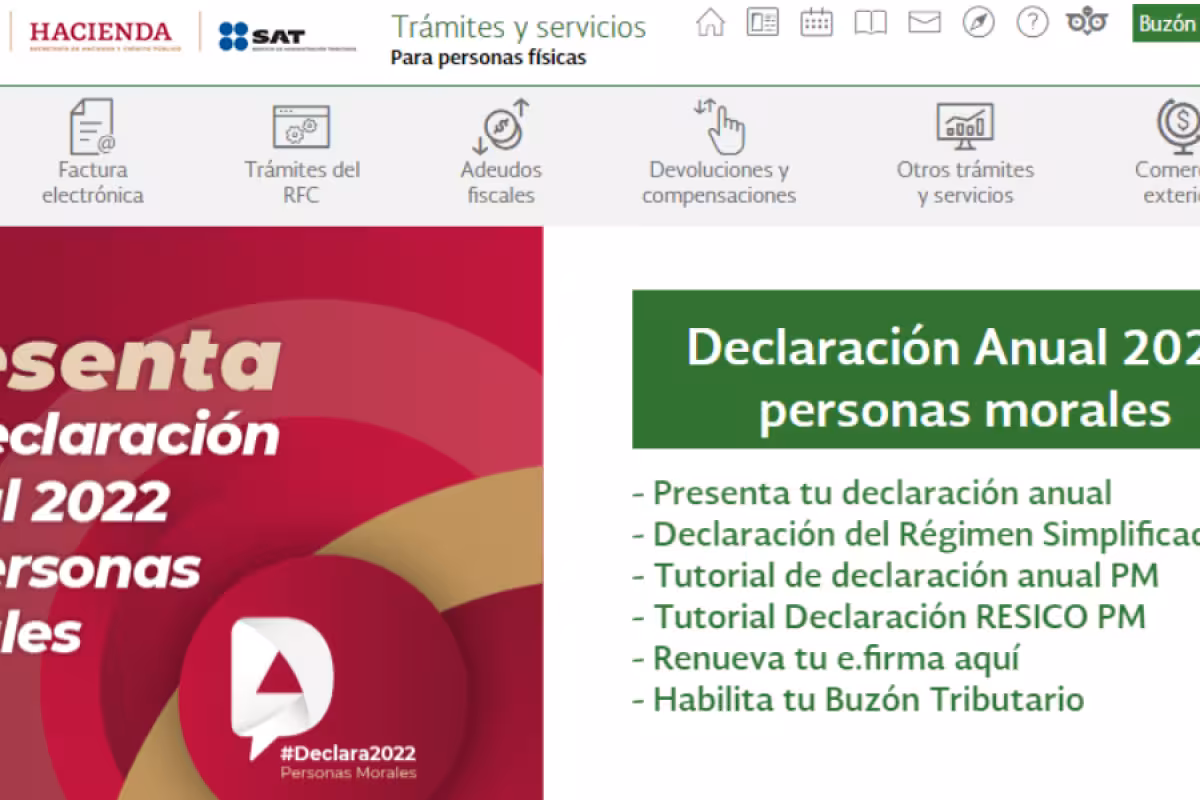 SAT 2023: ¿Cuándo se tiene que hacer la declaración anual y cómo? - PorEsto