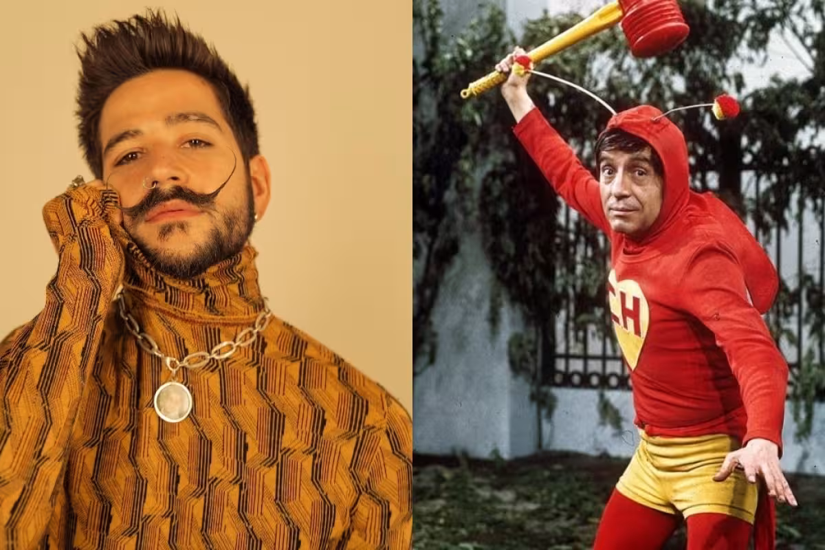 ¿Camilo se inspiró en Chespirito? Baile de su nueva canción recuerda al ...