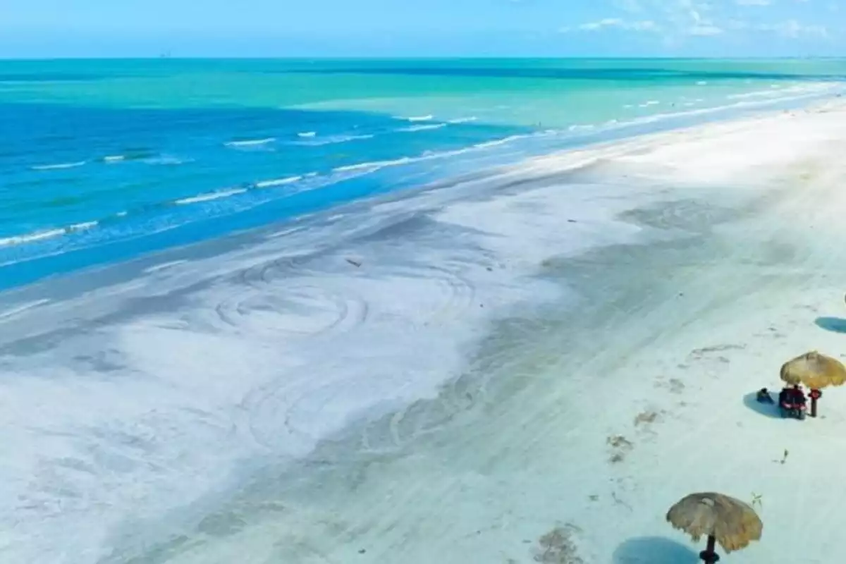 Conoce Playa Norte en Ciudad del Carmen, el lugar con el mar color ...