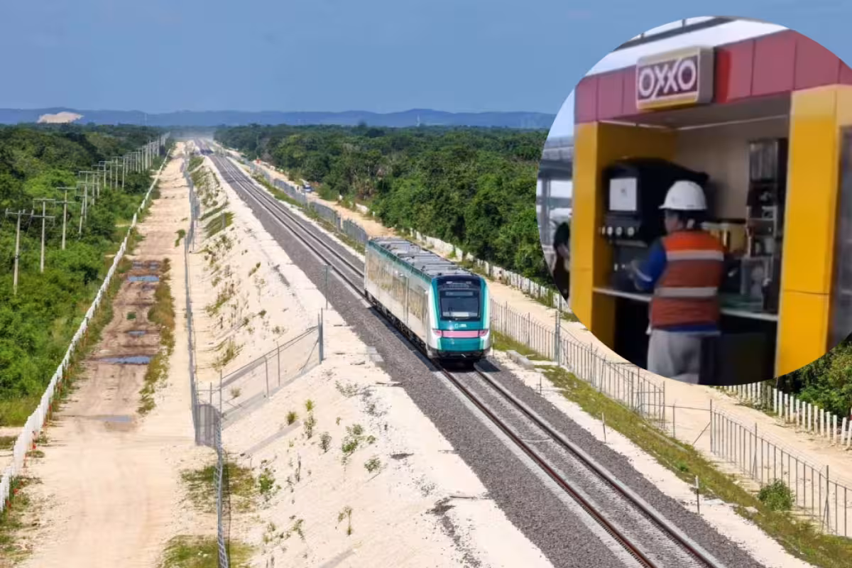 Este es el mini Oxxo del Tren Maya que se volvió viral: VIDEO - PorEsto