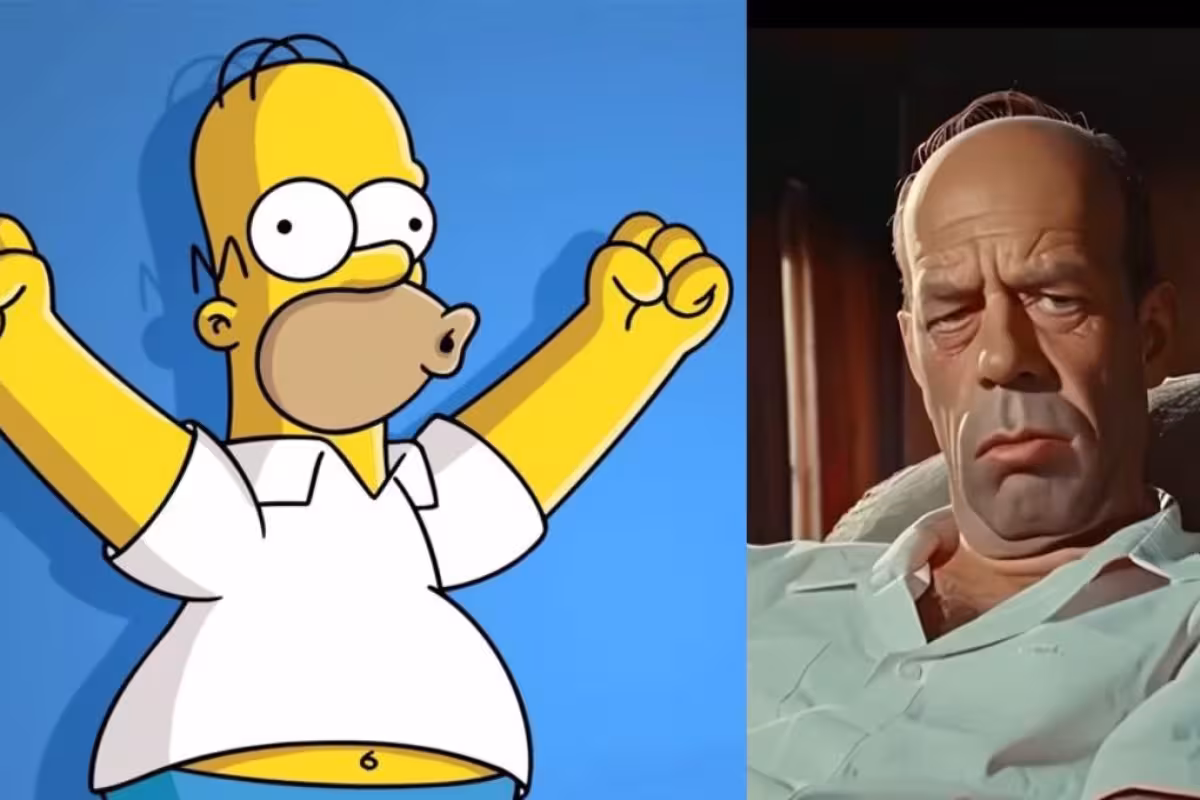 Así se vería 'Los Simpsons' en la vida real, según la IA: VIDEO - PorEsto