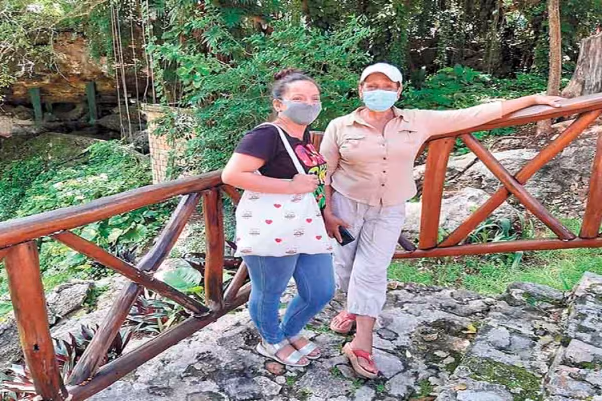 Con poca afluencia de visitantes, reabre el cenote Zací de Valladolid ...