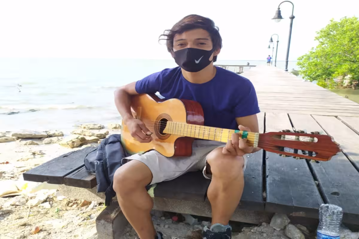 José Manuel Madrigal, músico de Ciudad del Carmen que recorre México ...