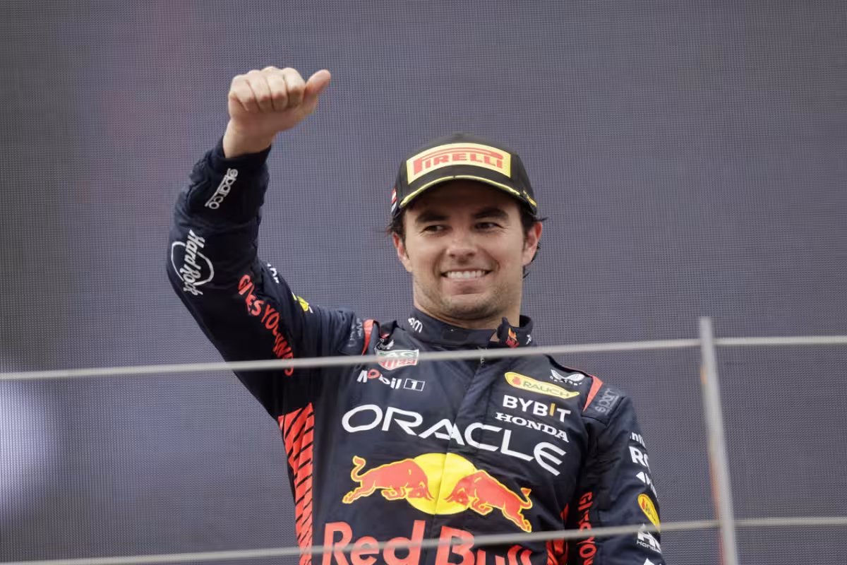 Así celebró 'Checo' Pérez su triunfo con su familia en el Gran Premio ...