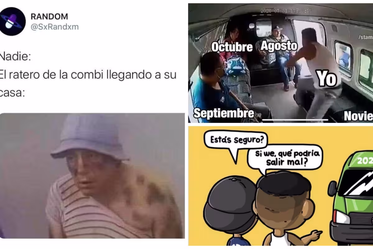 Los mejores memes del asalto frustrado en combi del Edomex - PorEsto