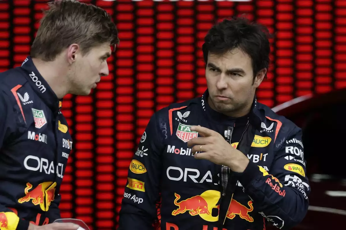F1: 'Checo' Pérez y Max Verstappen se 'reclaman' tras batalla en sprint de GP Austria 2023 - PorEsto