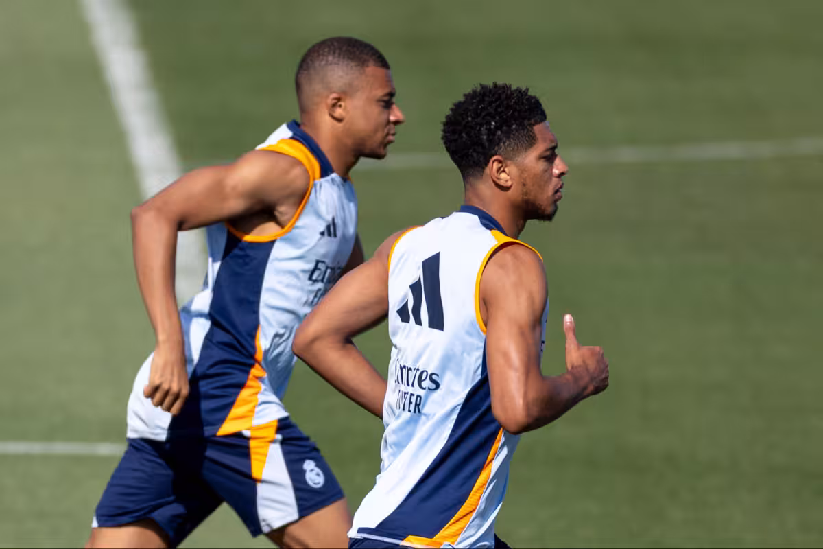 Bellingham se lesiona en entrenamiento y es baja con el Real Madrid ...