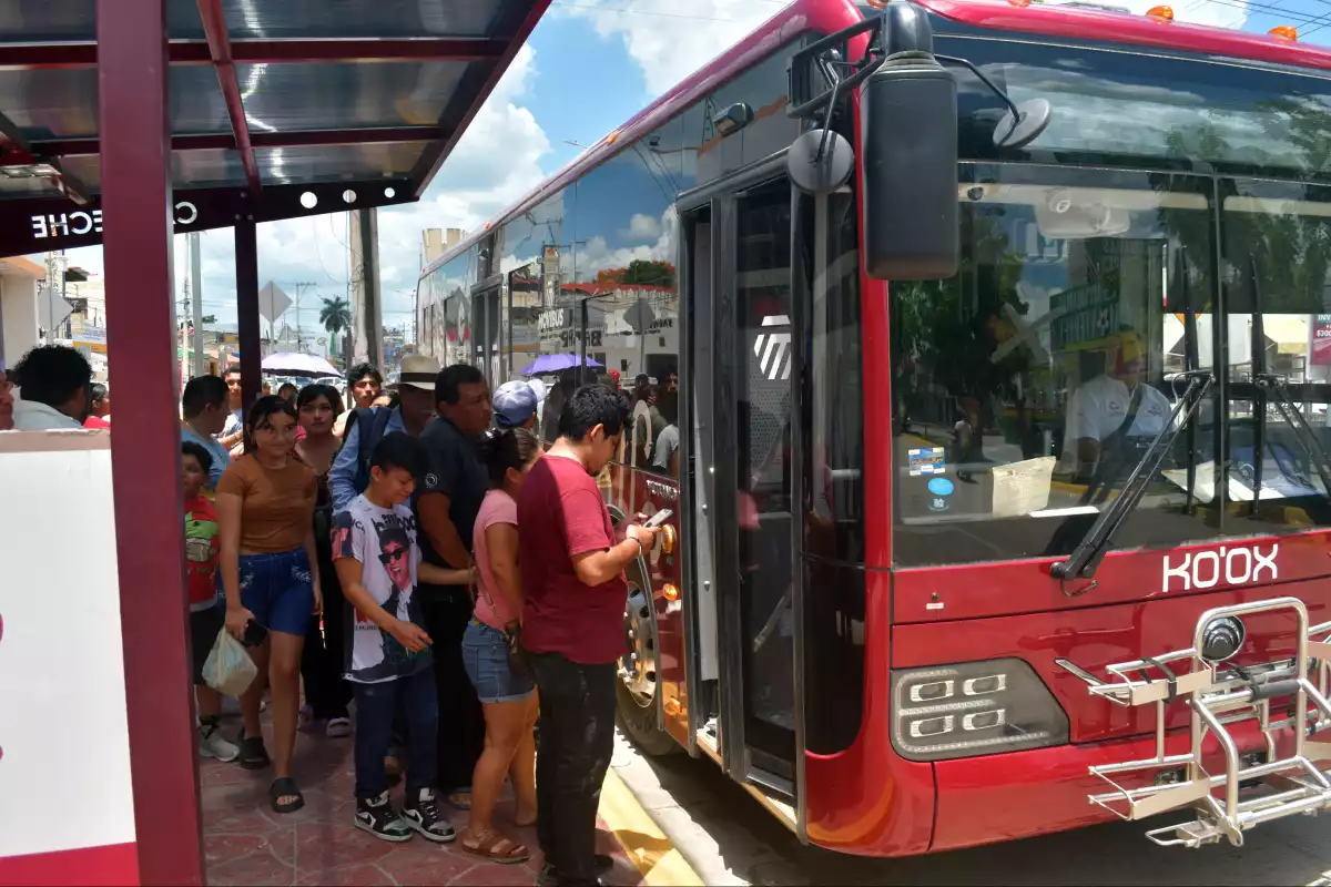 Última semana para disfrutar viajes gratis en el Ko’ox Campeche: ¿Cuándo iniciará el cobro ...