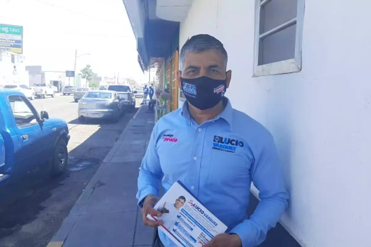 Lucio Vázquez, candidato a síndico de Camargo, baila al ritmo de ...