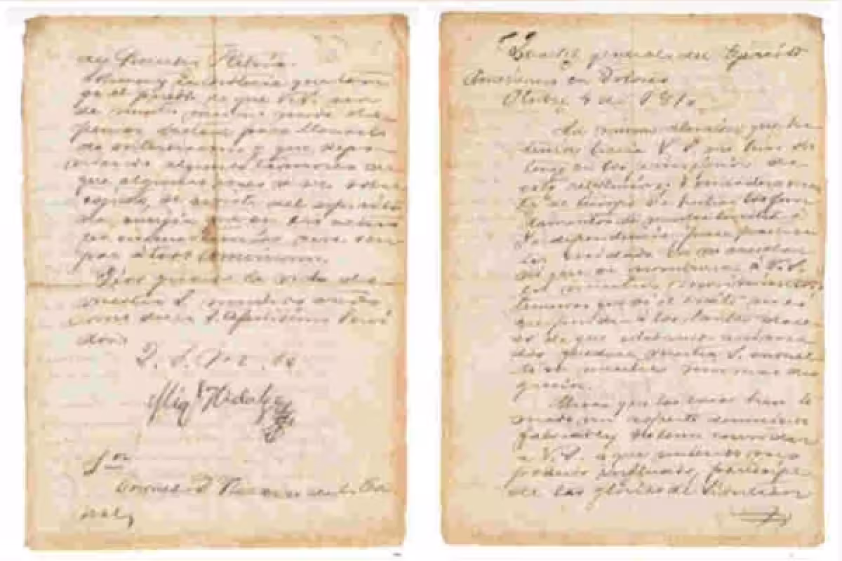 Estos son los documentos históricos de México que se subastaron en ...