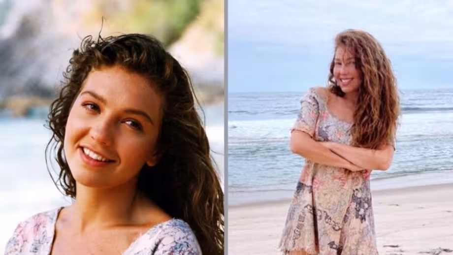 Thalía recrea su personaje de Marimar con el vestido que usó hace 28 años: VIDEO - PorEsto