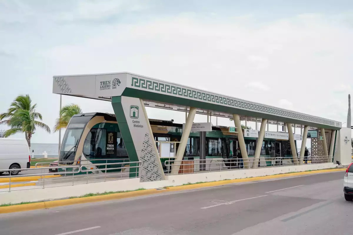 Así operará el Tren Ligero de Campeche en 2026: anuncian nuevos ...