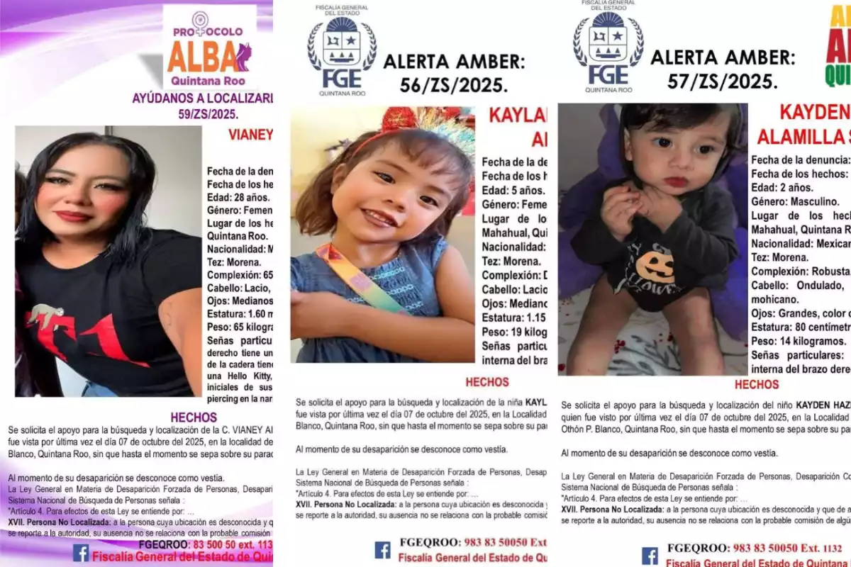 Desaparición de dos niñas y una mujer consterna a la comunidad de ...