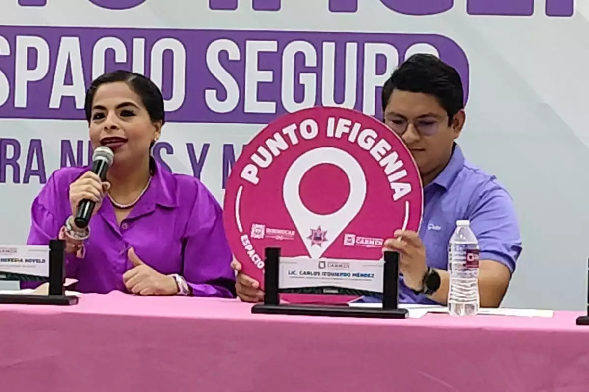 Ciudad del Carmen implementa "Puntos Ifigenia" para mujeres en riesgo: ¿Cómo funcionan? - PorEsto