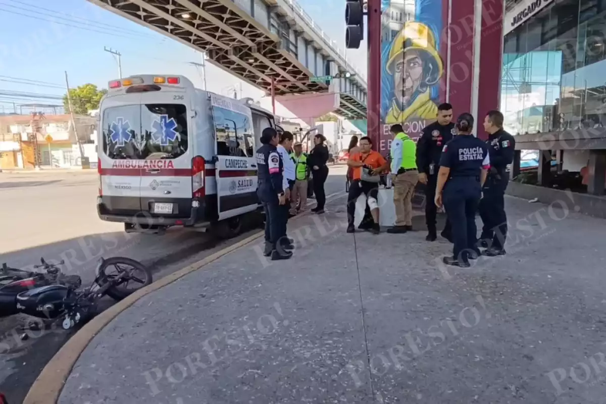 Tres heridos tras choque de motocicletas en la avenida Gobernadores de ...