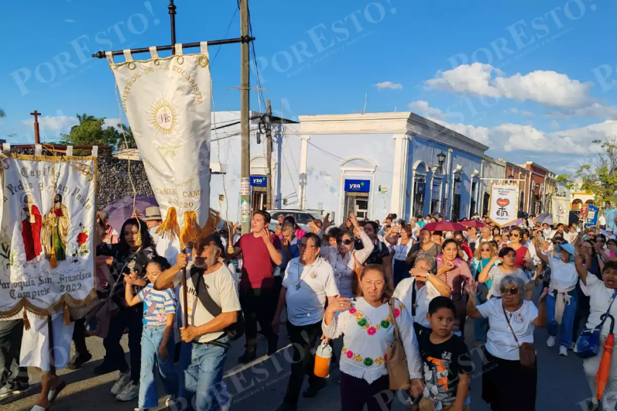Cientos de fieles clausuran el Año Jubilar de la Esperanza en Campeche ...