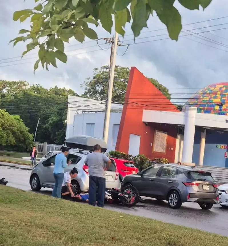 Fémina resulta herida tras percance vial frente al Instituto ...