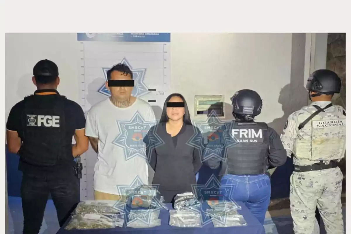 Cae pareja con más de 400 dosis de presunta droga en la Supermanzana ...