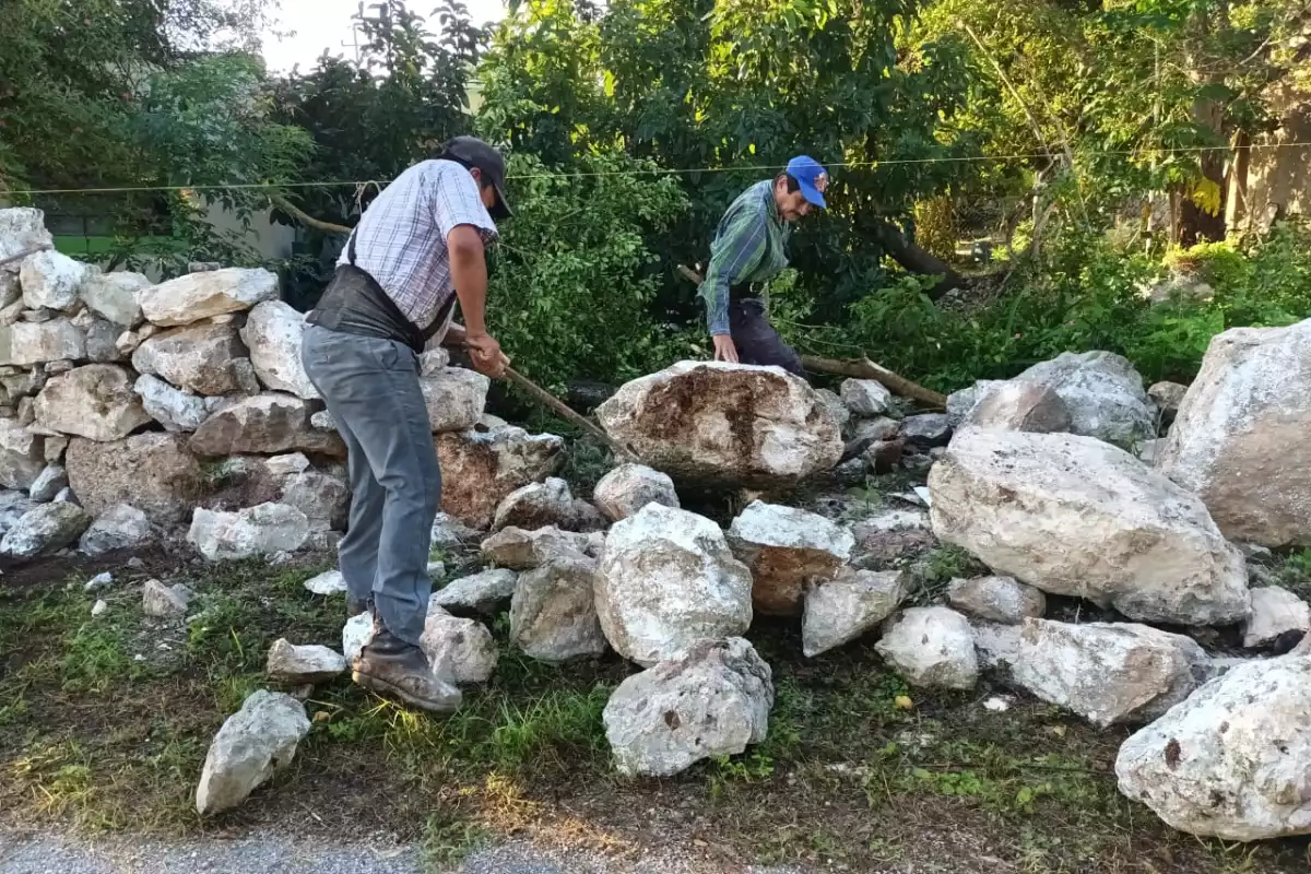 Construcción artesanal de albarradas, tradición centenaria que resiste ...