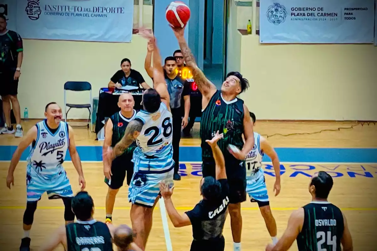 Inicio explosivo de La Rebotera de Cancún en La Liga Maya de Veteranos ...