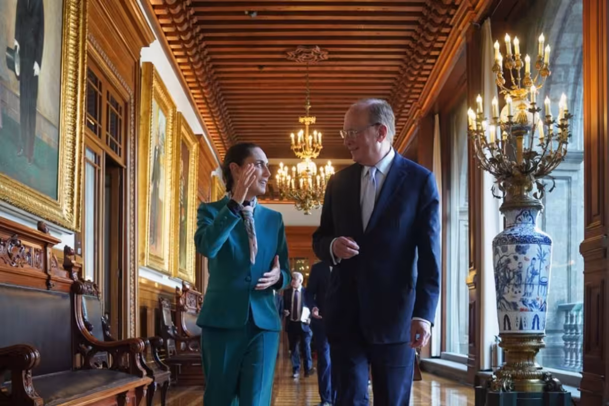Claudia Sheinbaum se reunió con el fundador de BlackRock - PorEsto