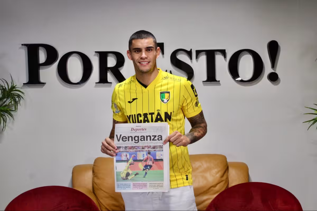 Con el futbol en el apellido, Juan Calero, delantero de los Venados de ...