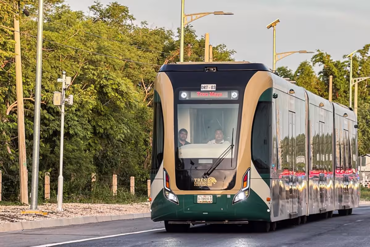 Tren Ligero de Campeche inició operaciones este domingo en su periodo ...