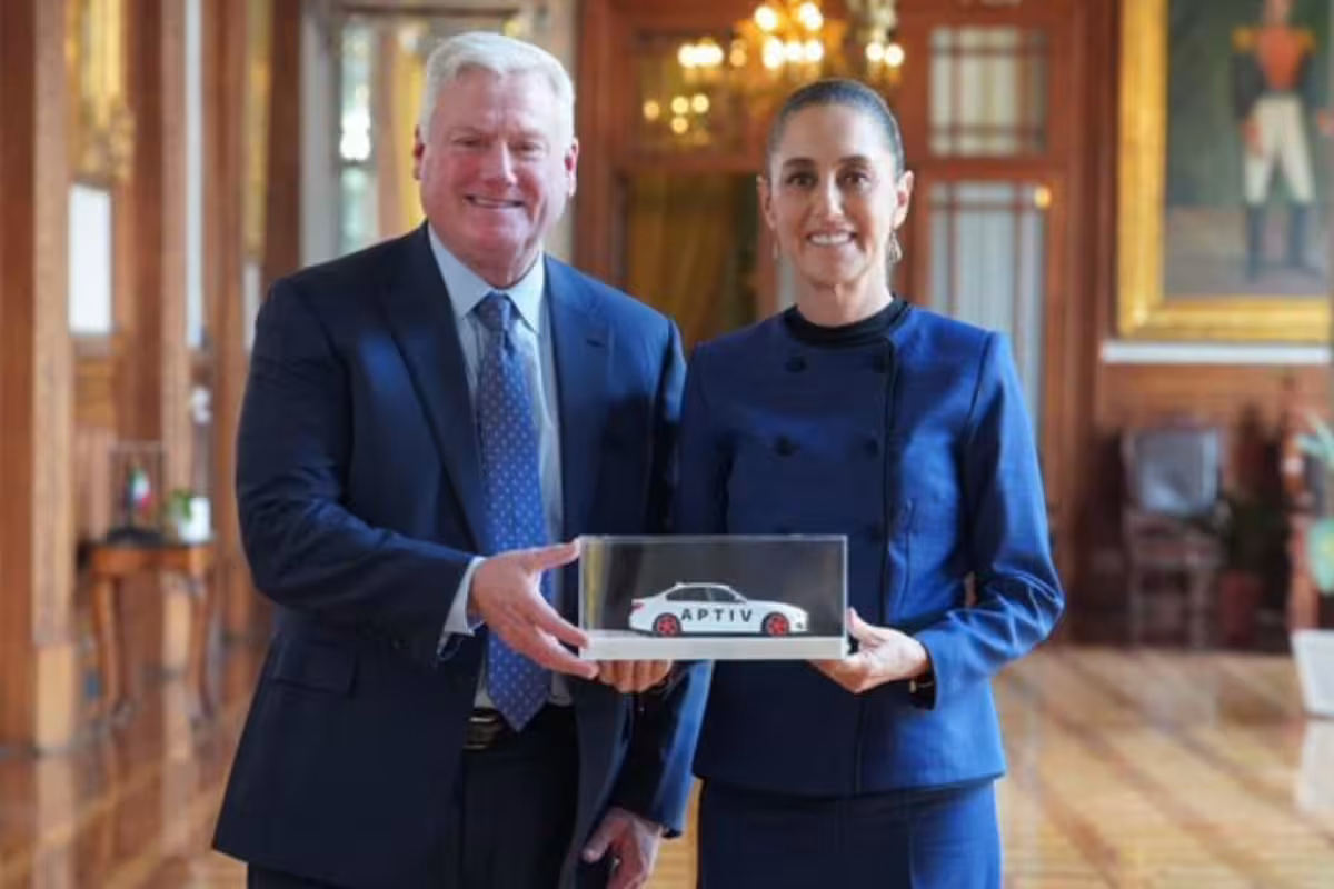 Presidenta Sheinbaum se reúne con CEO de Aptiv, uno de los mayores ...