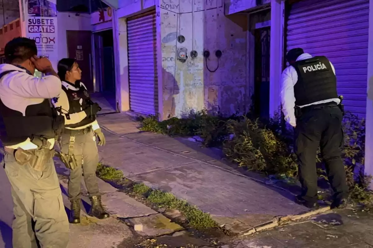 Sujeto huye de la policía y deja bolsa con presunta droga en Campeche ...