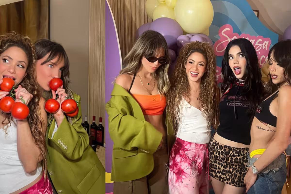 Shakira sorprende al reunir a Belinda, Danna Paola y Kenia Os en fiesta ...