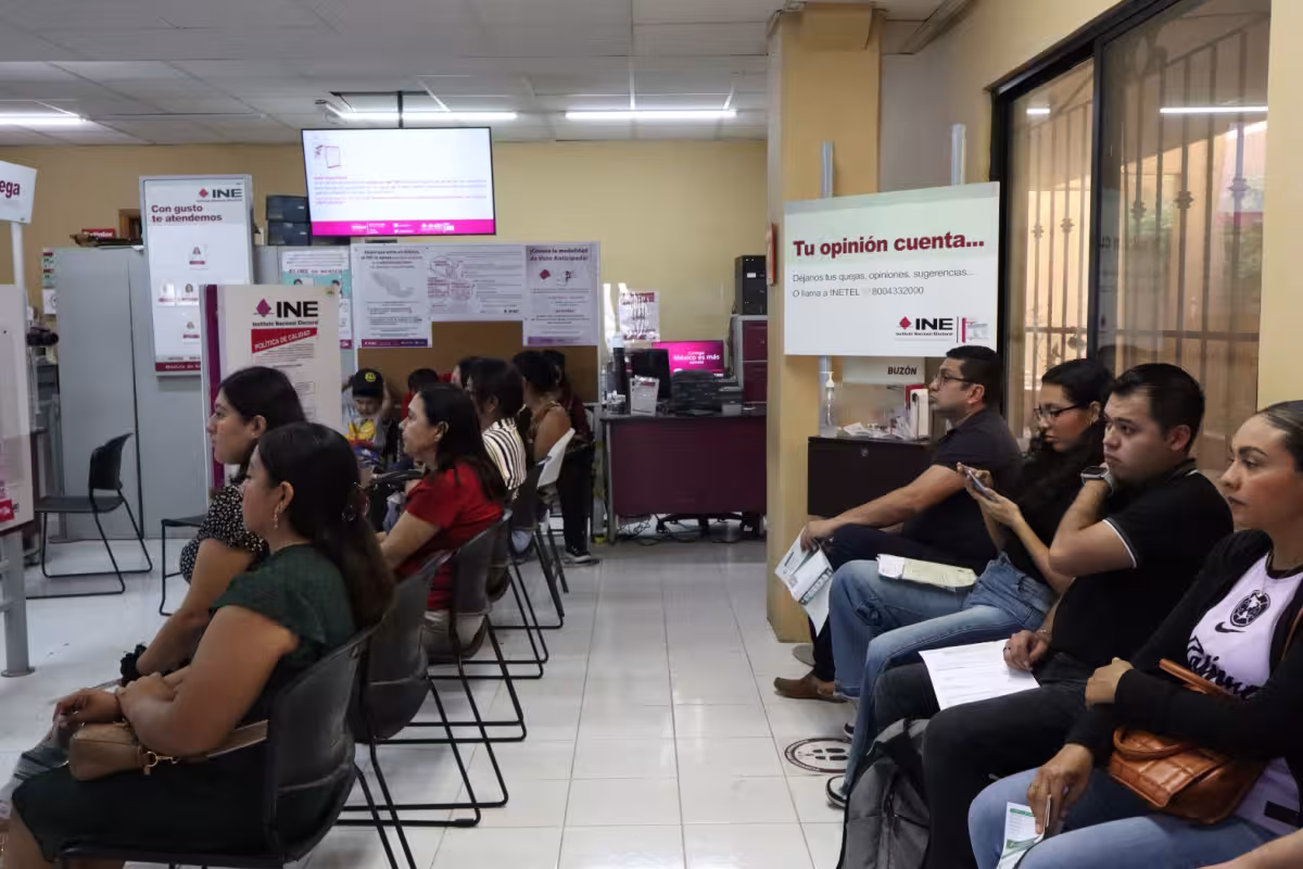 Yucatecos abarrotan los módulos del INE en Mérida su segundo domingo de ...