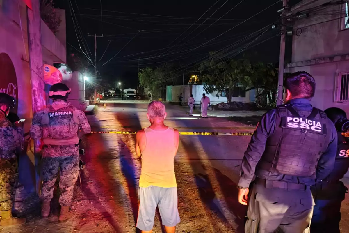 Acribillan a balazos a dos hombres en Cancún - PorEsto