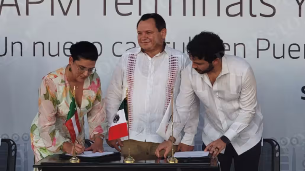 APM Terminals anuncia inversión histórica para modernizar el Puerto de Progreso - PorEsto