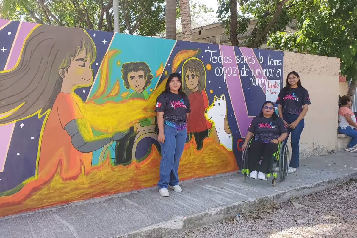 Mural inclusivo en CAM 17 de Ciudad del Carmen promueve respeto a ...