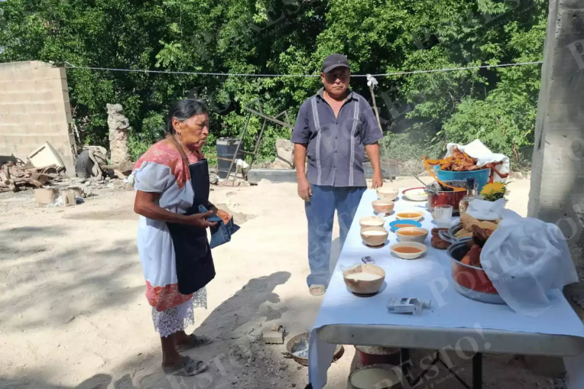 Pomuch mantiene viva la tradición maya del Tal Nal para bendecir la ...