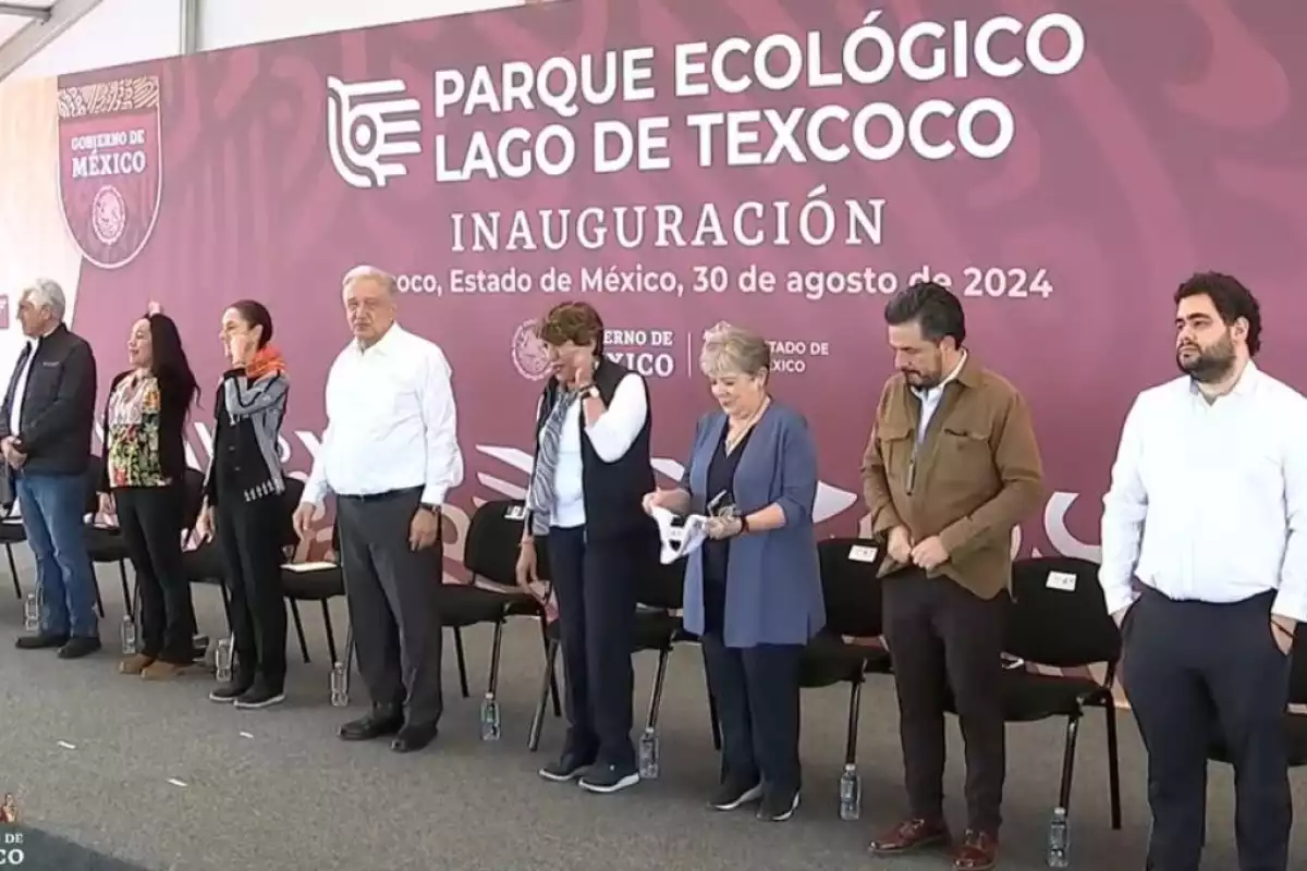 Inauguración del Parque Ecológico Lago de Texcoco. EN VIVO - PorEsto