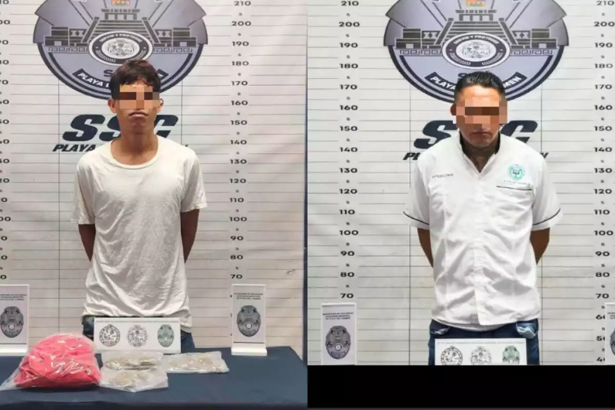 Caen dos presuntos narcomenudistas en Playa del Carmen; uno vendía ...