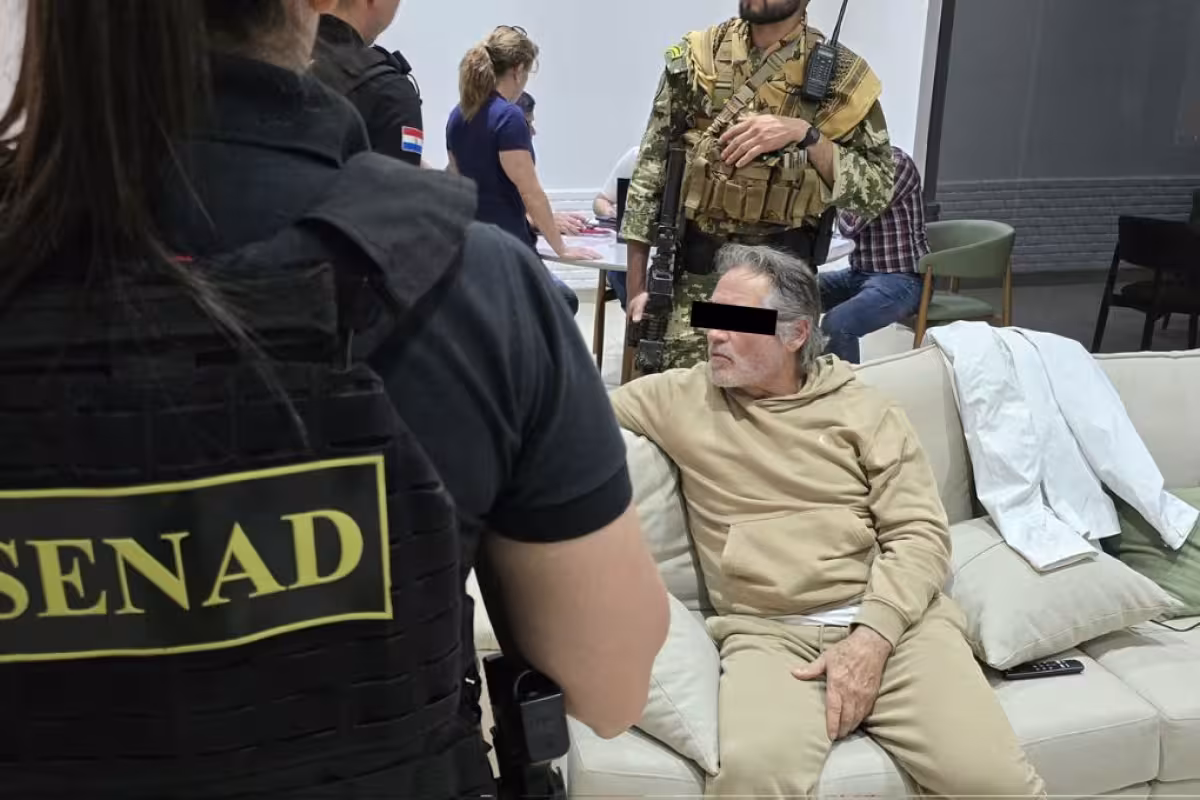 Con la detención de Hernán Bermúdez, Senad frenó instalación de red criminal en Paraguay - PorEsto