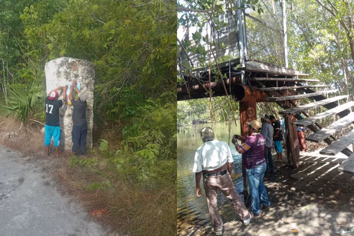 Isla de Jaina: Un paraíso maya olvidado en Campeche; puente dañado y ...