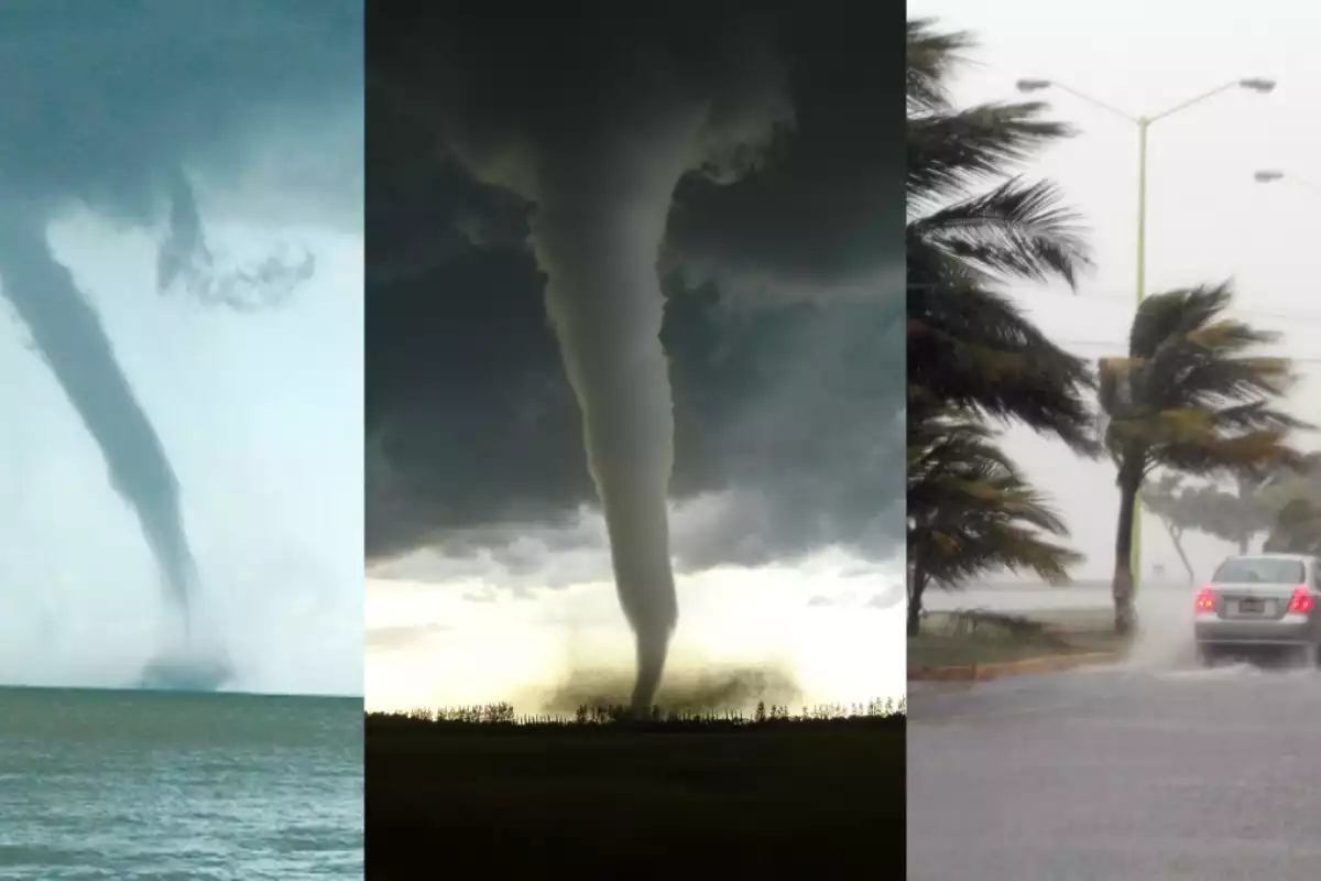 Temporada de huracanes en Campeche: Diferencias entre tromba, turbonada y tornado; ¿qué es más ...