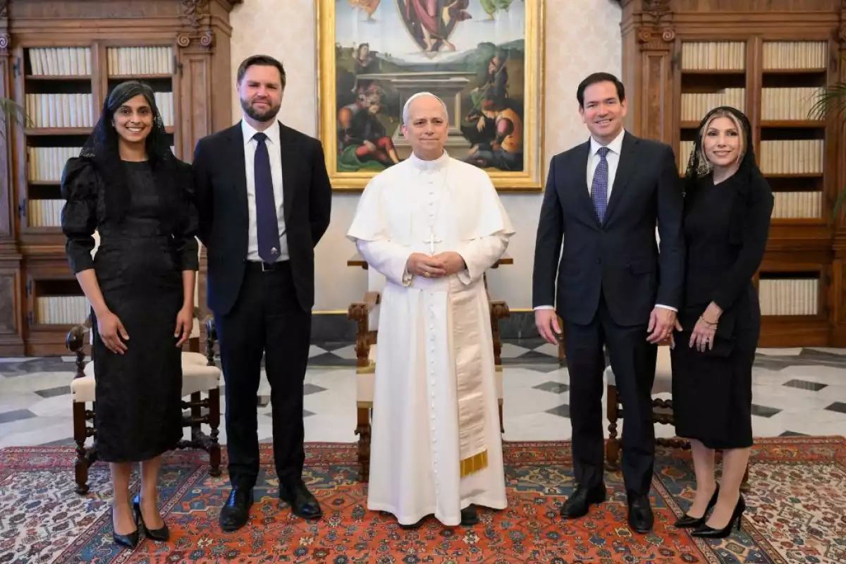Papa León XIV recibe a J.D. Vance y Marco Rubio en el Vaticano; abordan temas globales y ...