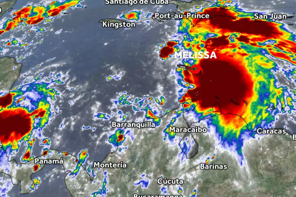 Se forma la Tormenta Tropical Melissa en el Mar Caribe: ¿Afectaría a ...