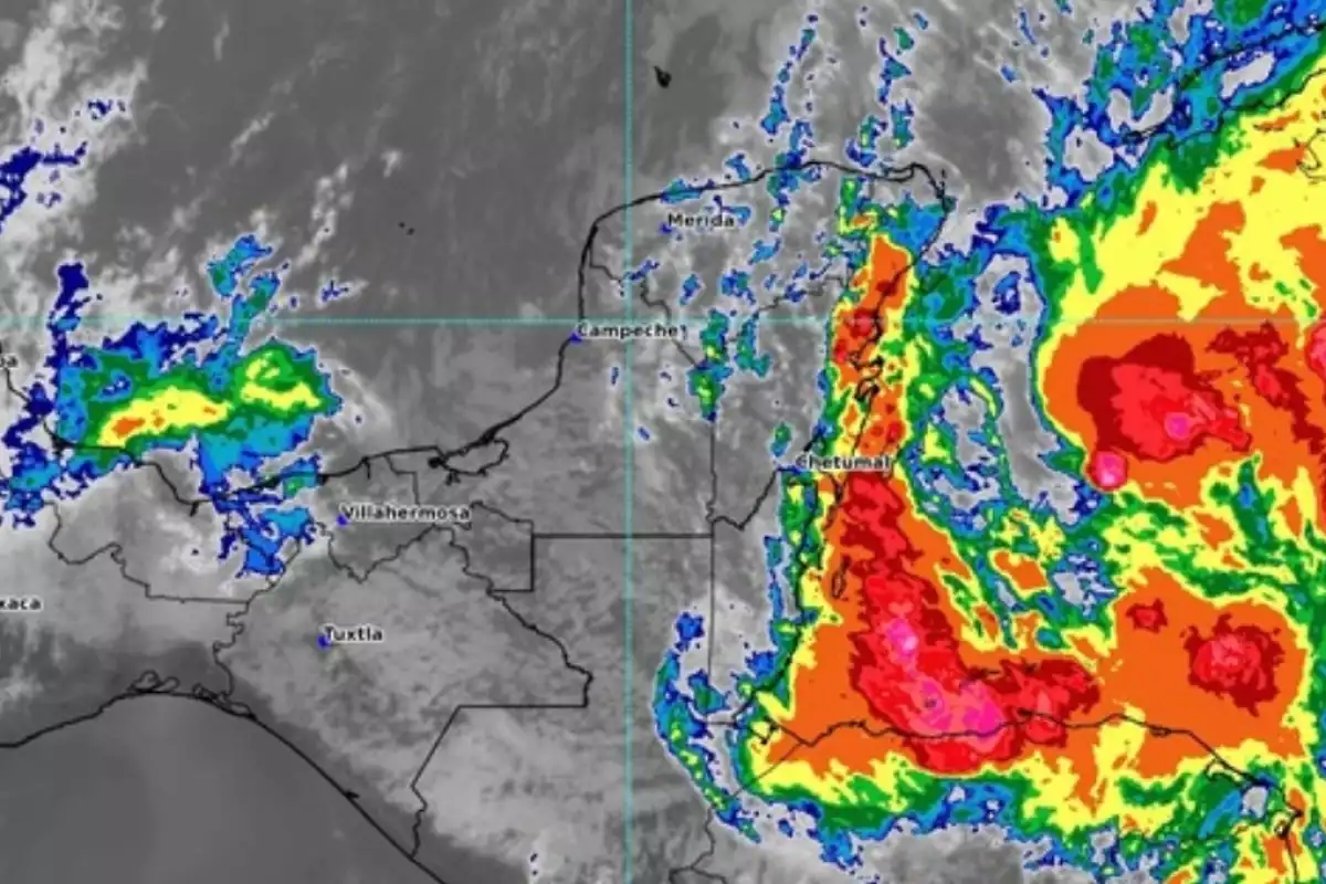 Tormenta Tropical Nadine: Sigue en vivo su formación cerca de la Península de Yucatán - PorEsto