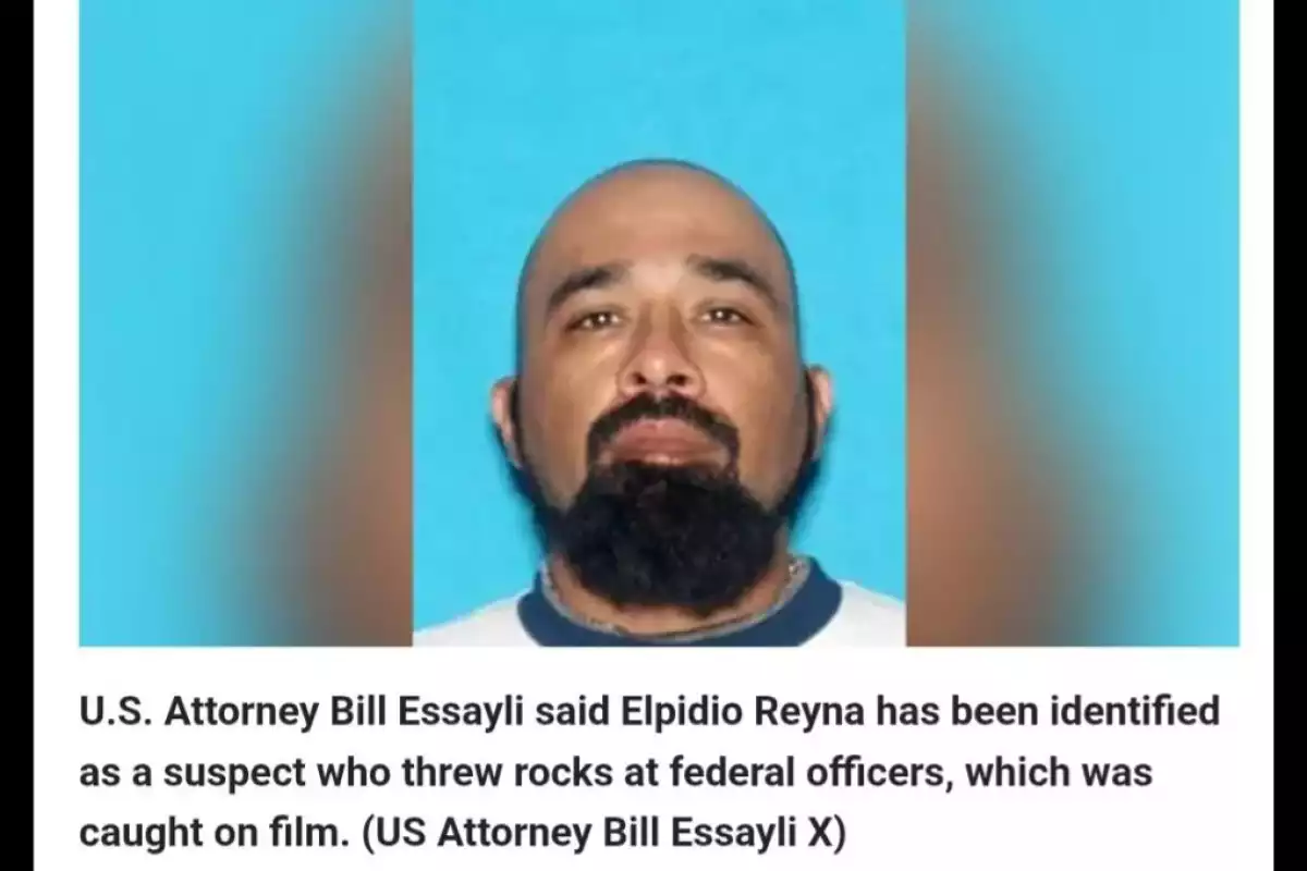 FBI busca a Elpidio Reyna por ataque a agente federal en protestas de ...