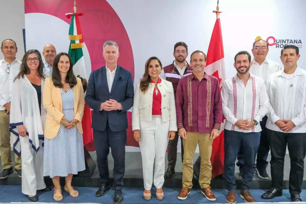 ‘Gracias a Canadá por confiar en Quintana Roo’; gobernadora recibe a ...