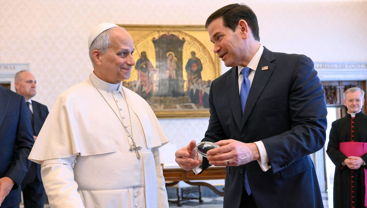 Marco Rubio se reúne con el papa León XIV en el Vaticano tras tensiones ...